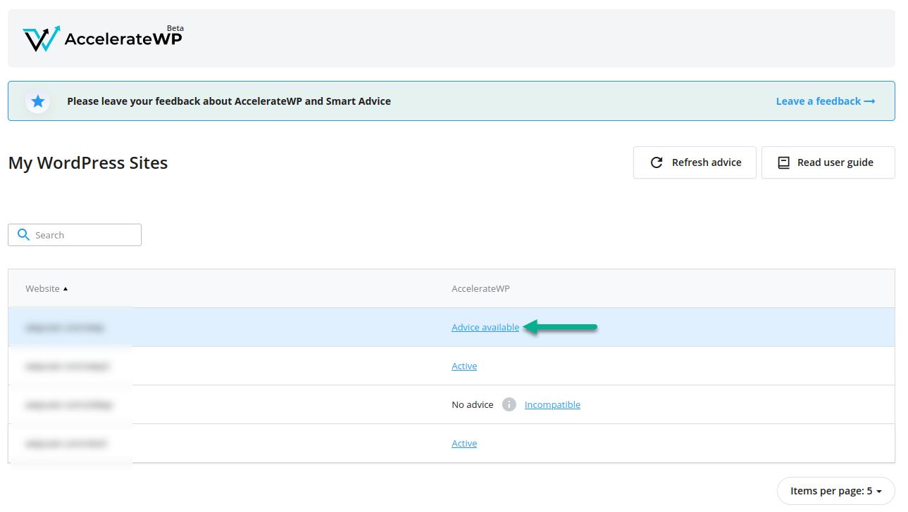 Explanation of activating AccelerateWP - Hyyat Host